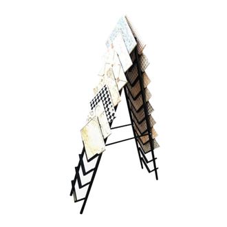 Generic Fliesenst&auml;nder, 10/20 St&uuml;ck Doppelseitige Bodenlagerung, V-f&ouml;rmige Musterausstellungsschiene, for Ausstellungsr&auml;ume Im Einzelhandel(Size 2)