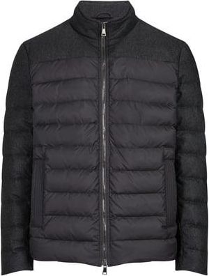 Norwegian Wool Blouson zipp&eacute; col montant