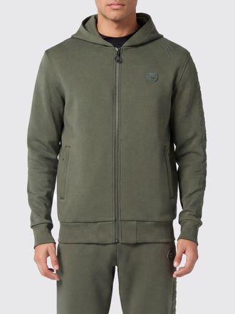 Plein Sport Sweatshirt Homme couleur Vert Militaire