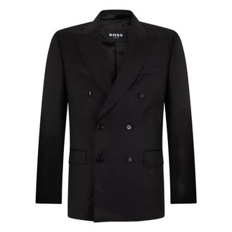 HUGO BOSS Ein Slim-Fit-Sakko - - Suits - Herren - Schwarzk - S
