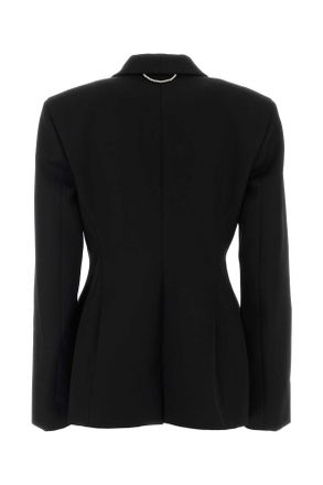 Carven Wool Blazer - Black