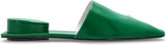 Tory Burch Femme, Chaussures, Vert, Taille: 39 EU Pierced Mule
