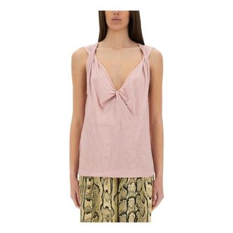 Dries Van Noten Hantex 1630 W.k. Top - - Tops - Damen - Rosa - L