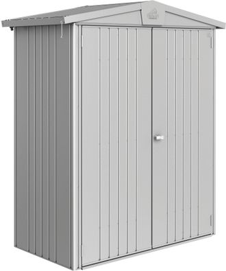 BIOHORT Ger&auml;tehaus BIOHORT Europa Gr. 1, verschiedene Farben, silber, metallic, Ger&auml;teh&auml;user, Stahl, Qualit&auml;ts-Ger&auml;teschuppen aus Metall