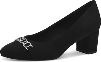 Marco Tozzi by Guido Maria Kretschmer Damen Pumps mit Blockabsatz Elegant, Schwarz (Black), 38 EU