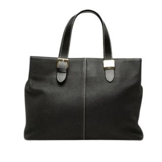 Burberry Sac cabas en cuir Pre-owned - Femme - Pre-owned - Noir - Taille: ONE Size