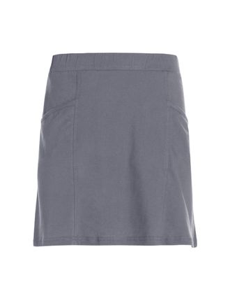 vishes Damen-Minirock in Grau I Gr&ouml;&szlig;e 4XL (44-46) I Bequem & modisch f&uuml;r Alltag & Freizeit I Handgefertigt aus 100% Baumwolle I F&uuml;r warme & kalte Monate I Na