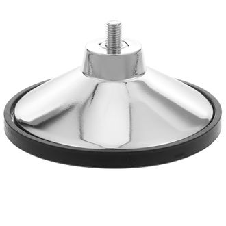 Valiclud Garneck Verstellbare Tischfu&szlig;matte aus Kunststoff und Metall 5 Zoll Bodenschutzpolster f&uuml;r Tischfu&szlig;ball und M&ouml;belbeine H&ouml;henverstellbares Nivellierpad