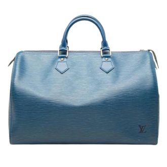 Louis Vuitton Pre-owned Speedy 35 - - Pre-owned - Damen - Blau - ONE SIZE