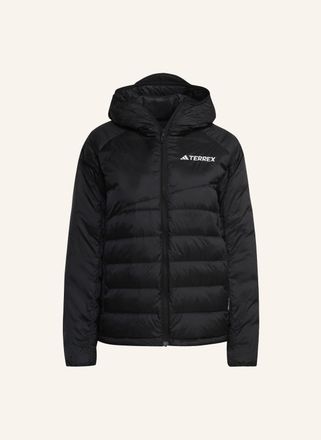 ADIDAS TERREX Adidas Terrex Terrex Xperior Climawarm+ Daunenjacke, Kapuze schwarz