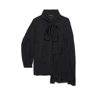 Balenciaga Damen, Blusen & Hemden, Schwarzk, XSGr&ouml;&szlig;e