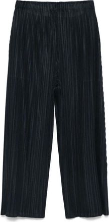 Issey Miyake Femme, Pantalons, Noir, Taille: 40 FR Wide Pantalons