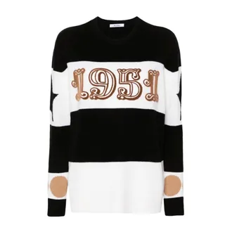 Max Mara Femme, Pulls, Multicolore, Taille: 42 FR Pull col rond Dirce