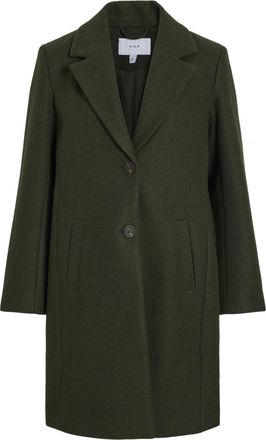 Vila Viclaudia Button Coat - Noos