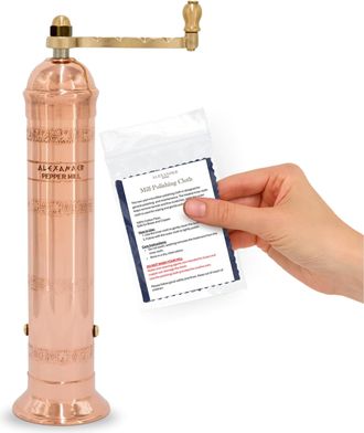 Alexander Home Original griechische M&uuml;hle (Kupfer, 22,9 cm Pfeffer)