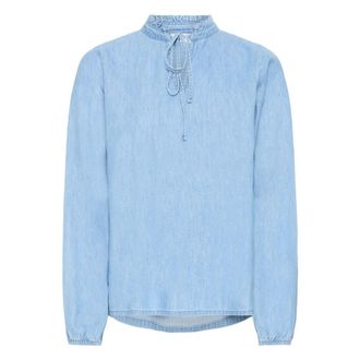 Ichi Blusen & Hemden - - Blouses & Shirts - Damen - Blau - 2XL