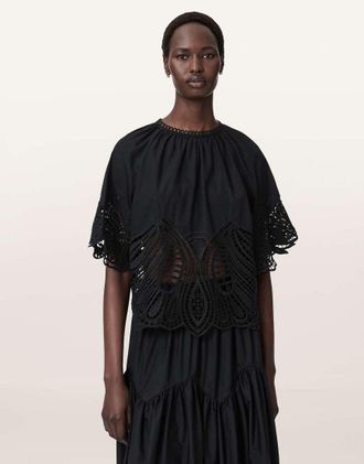 AllSaints Femi - Top - Noir