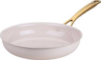 Fackelmann Fackelmann x Pamela Reif Bratpfanne &Oslash; 24 cm - aus recyceltem Aluminium mit PFAS-freier keramischer Beschichtung, f&uuml;r alle Herdarten geeignet, Pastell-