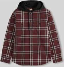 Levi's Regular Fit Freizeithemd aus reiner Baumwolle mit Kapuze