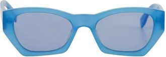 Retro Superfuture Homme, Accessoires, Bleu, Taille: 54 MM Lunettes de Soleil Amata Estate