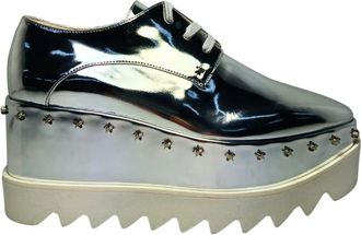 Stella McCartney scarpe con tacco Pelle verniciata - - Shoes - Damen - Grau - 35 1/2 EU
