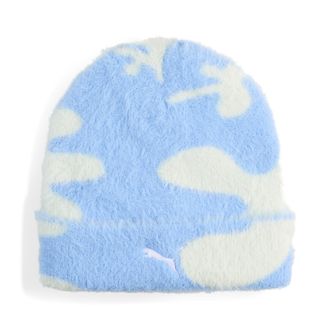 Puma Bonnet &agrave; imprim&eacute;s et bross&eacute;, Accessoires, Bleu, OSFA
