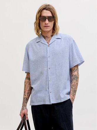 Jack & Jones Jack & Jones Hemd Summer 12289191 Blau Relaxed Fit