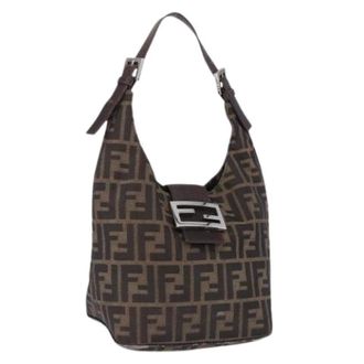 Fendi Sac bandouli&egrave;re vintage Pre-owned - Femme - Pre-owned - Brun - Taille: ONE Size