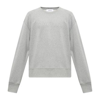 Alexander McQueen Logo Sweatshirt - - Sweatshirts & Hoodies - Herren - Grau - 2XL