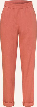 Marc Cain Hose Rhodos Mit Leinen rot