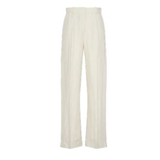 Calvin Klein Femme, Pantalons, Blanc, Taille: 44 FR Pantalon blanc pour homme