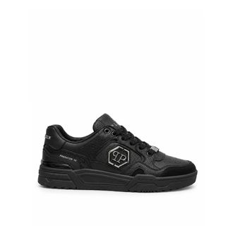 Philipp Plein unisex, Chaussures, Noir, Taille: 45 EU Baskets Lo-Top Predator