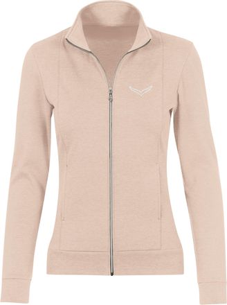Trigema Damen 5021111 Jacke, Sand-Melange, 50