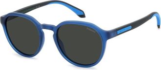 Polaroid Homme, Accessoires, Bleu, Taille: 52 MM Lunettes de soleil PLD 2170/S/X