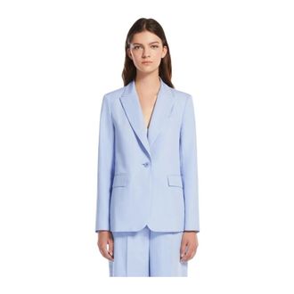 Max Mara Damen, Jacken, Blau, SGr&ouml;&szlig;e