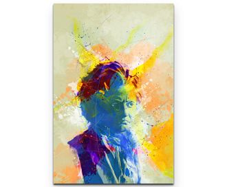 Paul Sinus Art Beethoven 90x60cm auf Leinwand gespannt fertig zum aufh&auml;ngen