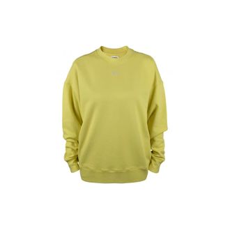 Autry Mesh Crewneck Sweatshirt - - Sweatshirts & Hoodies - Damen - Gelb - S