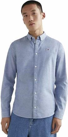 Tommy Jeans Tjm Slim Stretch - Langarmhemd - Herren