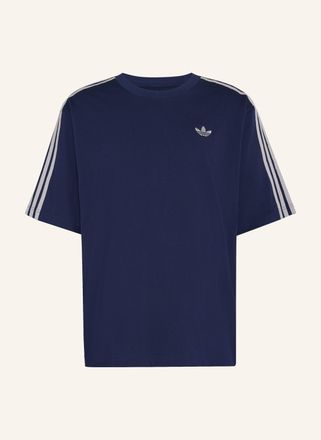 adidas Originals Adidas Originals Oversized-Shirt 3-Streifen blau