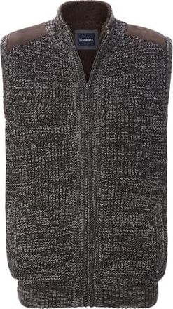 Babista Homme Gilet De Costume En Maille Maialessi Marron Fonc&eacute;, 52/54