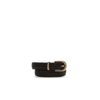 Brunello Cucinelli Femme, Accessoires, Noir, Taille: ONE Size Ceinture Tress&eacute;e Stretch