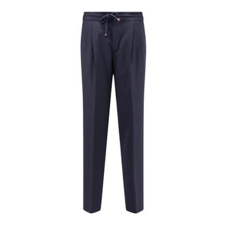Brunello Cucinelli Mittelgraue Karottenhose - - Trousers - Herren - Blau - 2XL