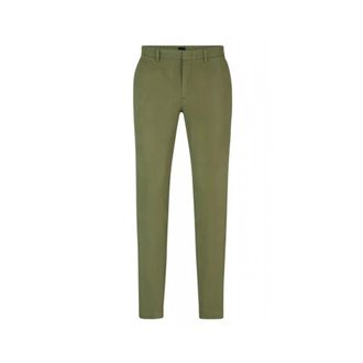 HUGO BOSS Homme, Pantalons, Vert, Taille: 4XL Kaito1 Slim-fit Chinos