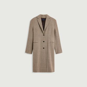 SOEUR MANTEAU LINCOLN MARRON/BEIGE