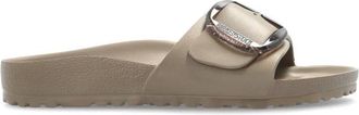 Birkenstock Femme, Chaussures, Beige, Taille: 38 EU Madrid Big Buckle EVA slides