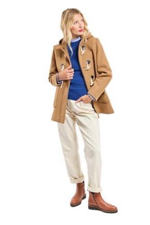 Armor Lux Femme Duffle-coat, Ginger Root, XS EU