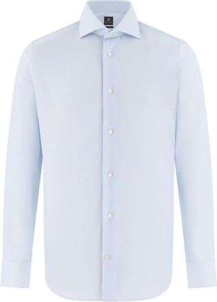 Boggi Milano Homme, Chemises, Bleu, Taille: 2XL Chemise 1000 Slim Fit en coton