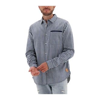 Scotch & Soda Indigo Yarn-dyed Checked Hemd - - Shirts - Herren - Mehrfarbig - S