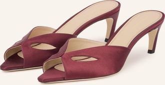Victoria Beckham Mules Harlow Mask Mit Cut-Outs rot