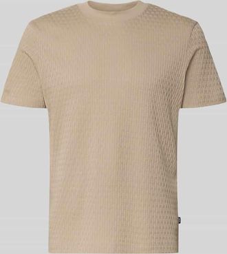 Joop T-Shirt mit Strukturmuster Modell Raulos